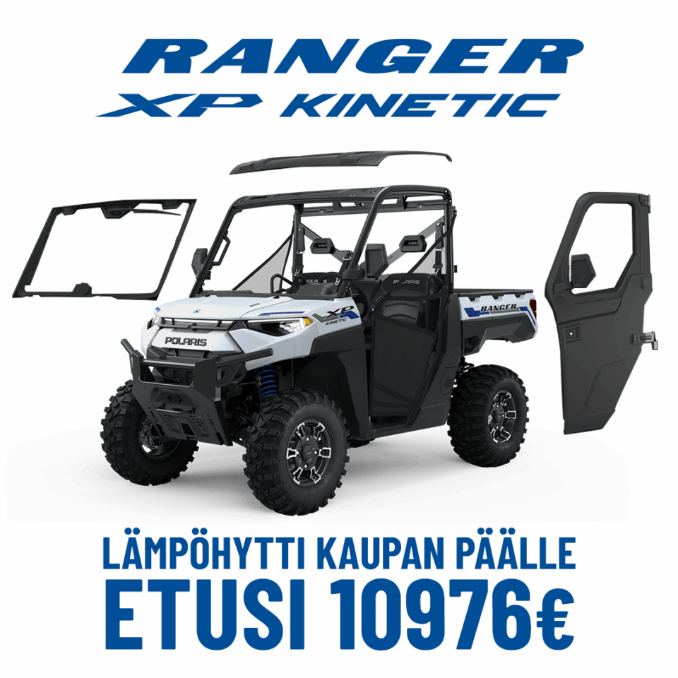 RANGER XP Kinetic - Puhtaasti sähköllä - Polaris-mönkijät ja ...