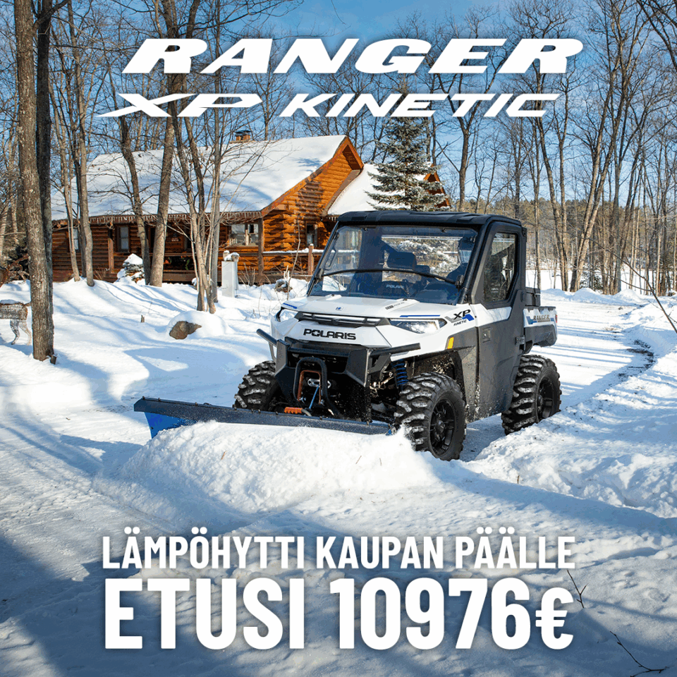 RANGER XP Kinetic - Puhtaasti sähköllä - Polaris-mönkijät ja ...